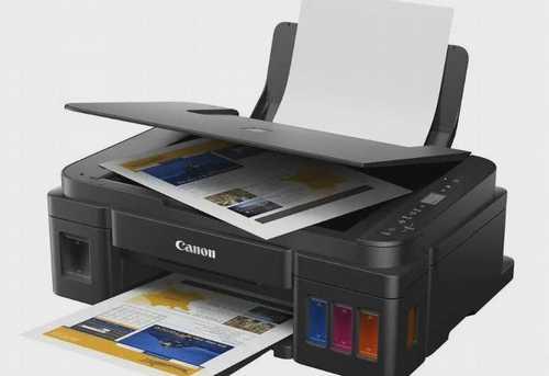Принтер Canon Pixma G2411, цветной, струйный, мфу