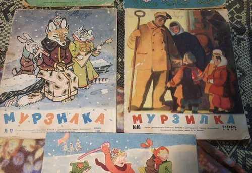 Детские журналы СССР 1950-60х годов пакетом