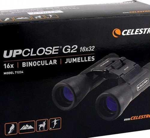 Бинокль celestron upclose G2 16x32 новый