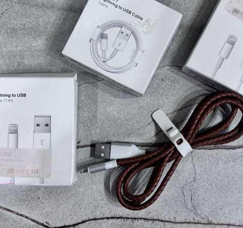 Кабели для зарядки iPhone usb lightning