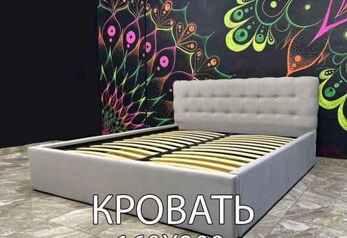 Кровать с матрасом 160х200 двуспальная