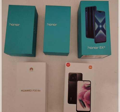 Коробки honor huawei Redmi