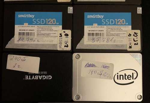 Жесткий диск SSD 64 / 120 / 180 / 240 Gb