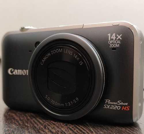 Canon SX 220 HS. Новая батарея