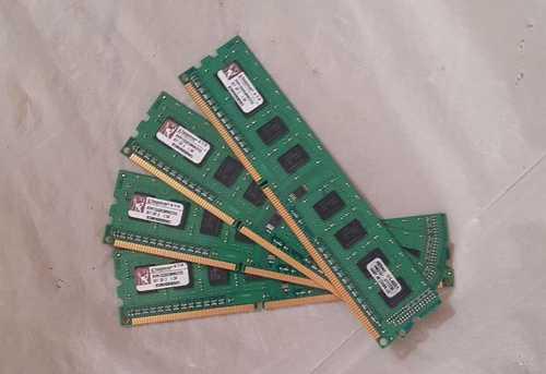 Оперативная память ddr3 8 gb(4x2) для пк Kingston