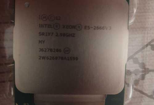 Процессор xeon e5-2666v3