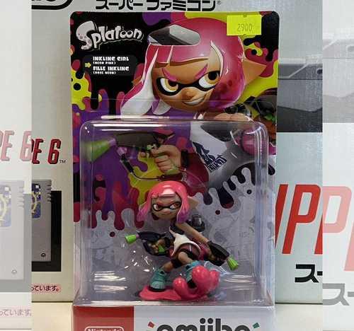 Фигурка amiibo Splatoon Inkling Girl Neon Pink