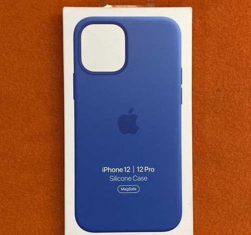 iPhone 12 12 Pro Silicone Case Capri Blue (New)