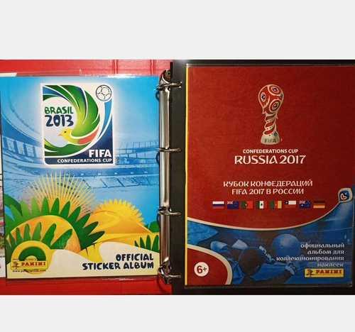 Panini Confederations Cup 3 коллекции полный сет