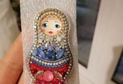 Брошь ручной работы