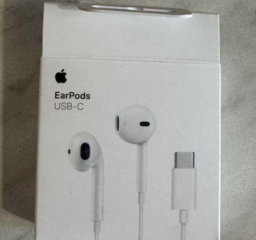 Наушники earpods type c проводные