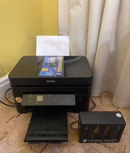 Принтер мфу цветной epson WF-2830 wifi на гарантии