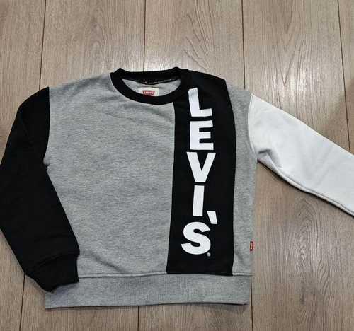 Свитшот теплый Levi's оригинал 4-5 лет
