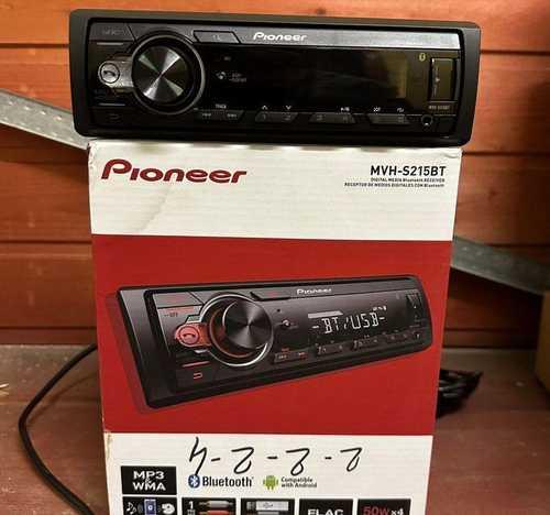 Магнитола pioneer mvh-s215bt