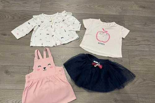 Одежда для девочки Zara, Carter’s 80