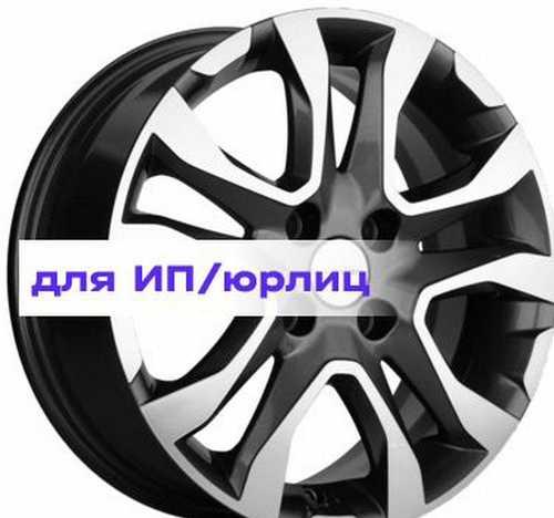 Khomen Wheels 6x15/4x100 ET50 D60,1 KHW1503 (Vesta) Gray-FP