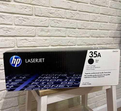 HP LaserJet 35A лазерный картридж оригинал