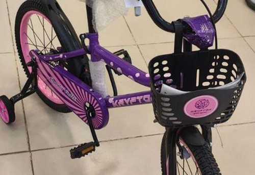 Детский велосипед для девочки 5-9 лет новый