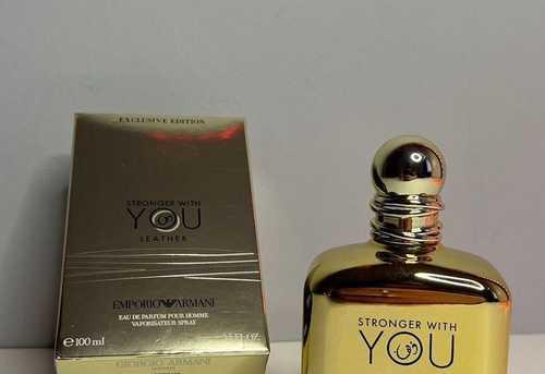 Духи Armani Stronger With You Leather