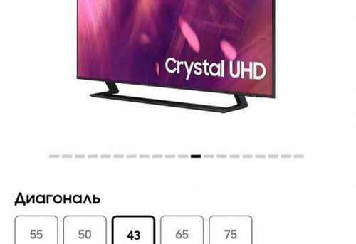 Телевизор Samsung 43" Crystal UHD 4K SMART TV