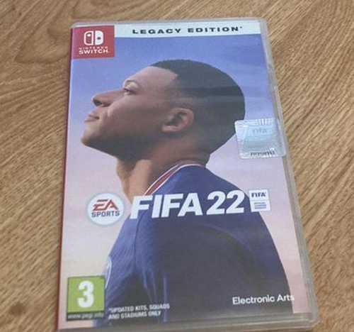 Игра Fifa 22 Nintendo switch