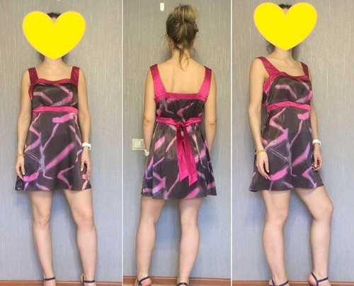 Туника-платье юна fashion yuna style размер 46-48