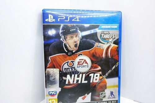 Игра для PlayStation 4 NHL 18