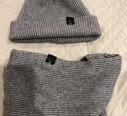 Шапка и снуд на мальчика reserved M/L