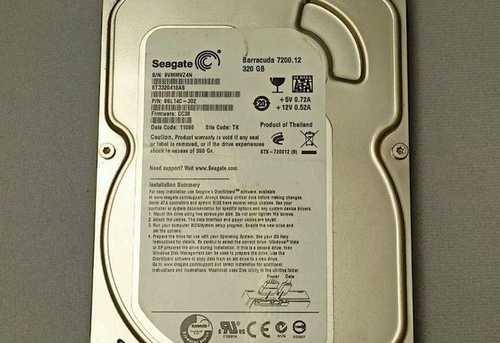 Жесткий диск 320 Гб HDD SATA 3.5" Seagate