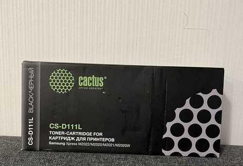 Картридж лазерный Cactus CS-D111L
