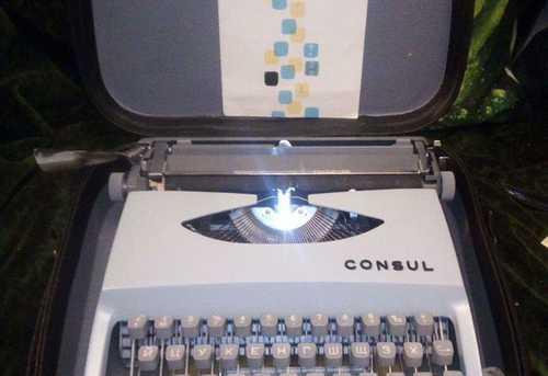 Пишущая машинка consul