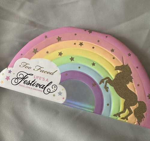 Палетка Too faced Life is Festival б/у
