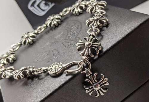 Серебряный браслет Chrome Hearts