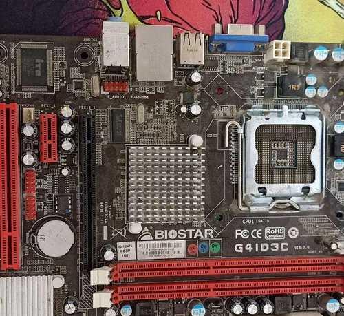 Материнская плата Biostar G41D3B