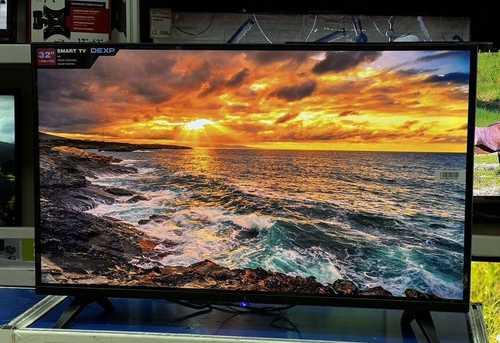 Новый Smart TV 32" (81 см) Dexp 32HHS1 безрамочный