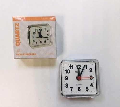 Часы с будильником Perfeo PF-TC-001, 5,5х5,5см