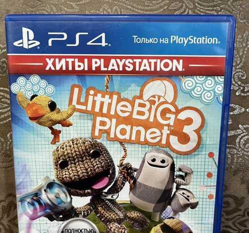 Игра для playstation ps4,little big planet 3