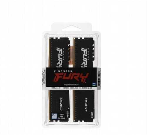 Модуль памяти DDR4 Kingston Fury 2 x 4Gb (Новая)