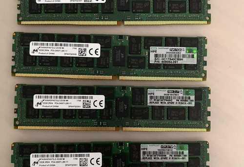 Серверная память DDR4 32Gb 2400Mhz lrdimm HPE