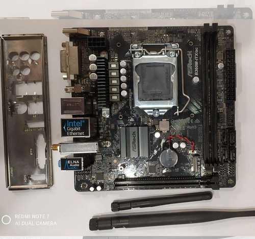 AsRock b360m-itx/ac, socket 1151v2