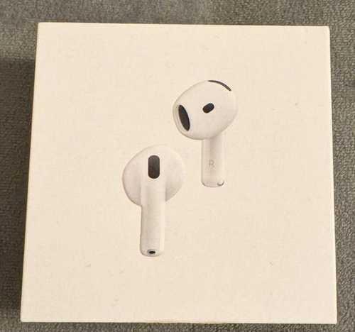 Новые Airpods 4 с шумоподавлением