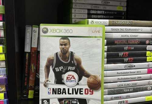 Nba live 09 xbox 360 б у