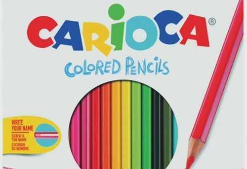 Карандаши цветные Carioca 24 цвета