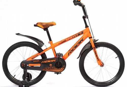 Велосипед rook 16" Sprint оранжевый (2022)