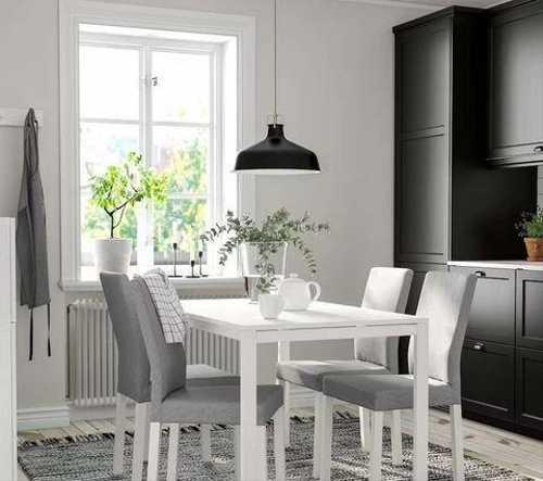Стол IKEA melltorp мельторп, белый, 125x75 см