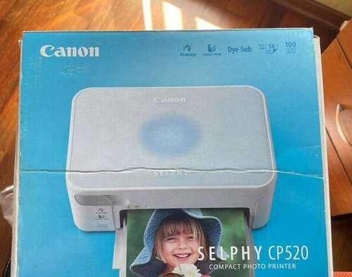 Принтер для фото Canon selphy CP520