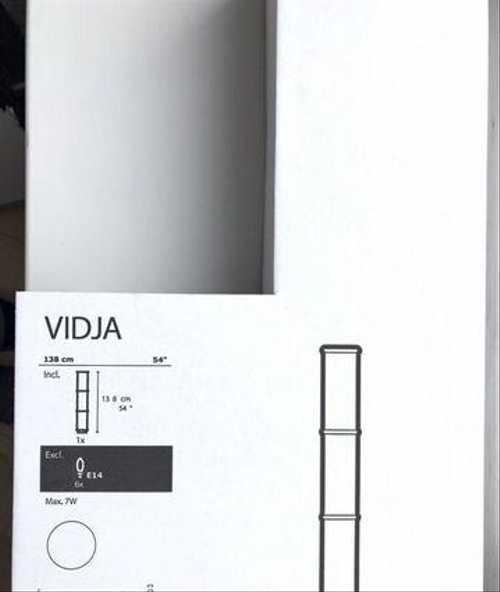Светильник напольный торшер IKEA vidja