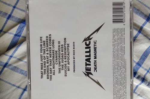 Metallica 1983,1984, 1986, 1988, 2003, 2008