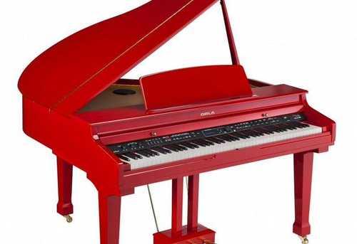 Grand-500-RED-polish Цифровой рояль, с автоаккомпа