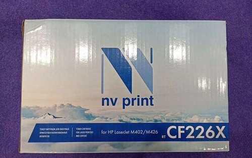 Картридж NV Print CF226X для HP
